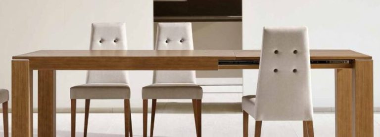 Mesas extensibles de comedor: más comodidad sin ocupar espacio